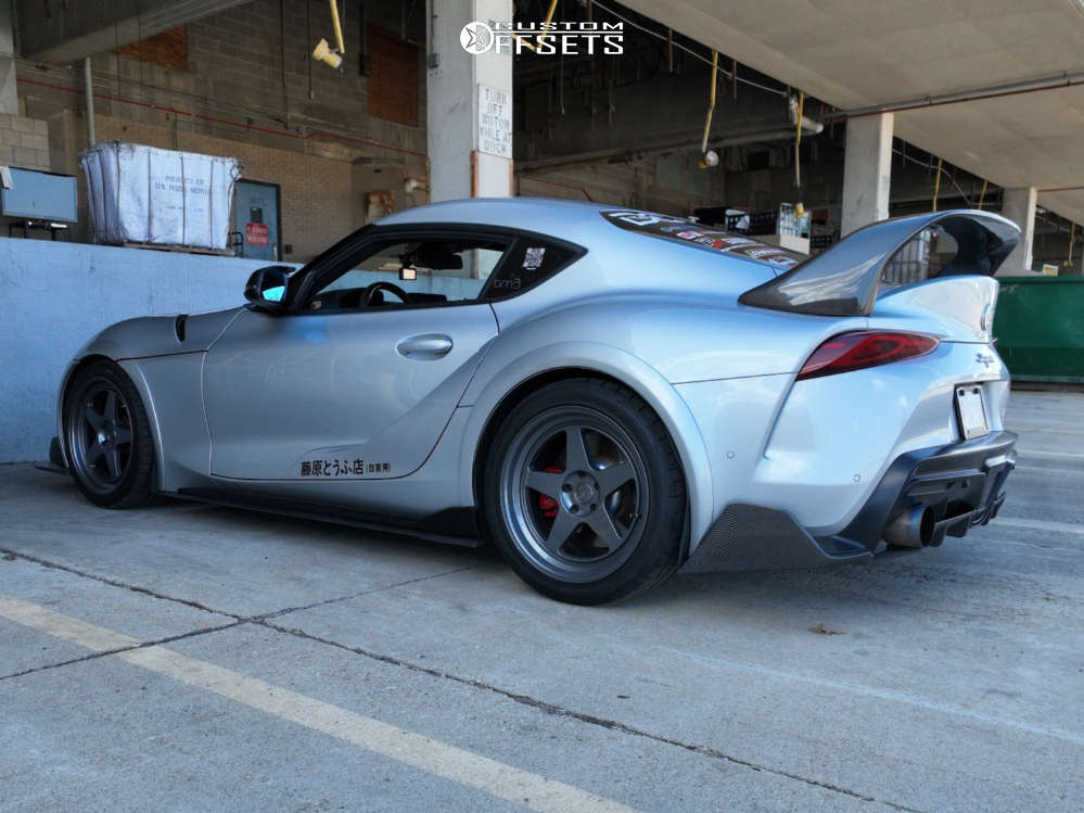 2020 Toyota GR Supra with 19x9.5 22 Kansei Knp and 265/35R19 Nitto ...