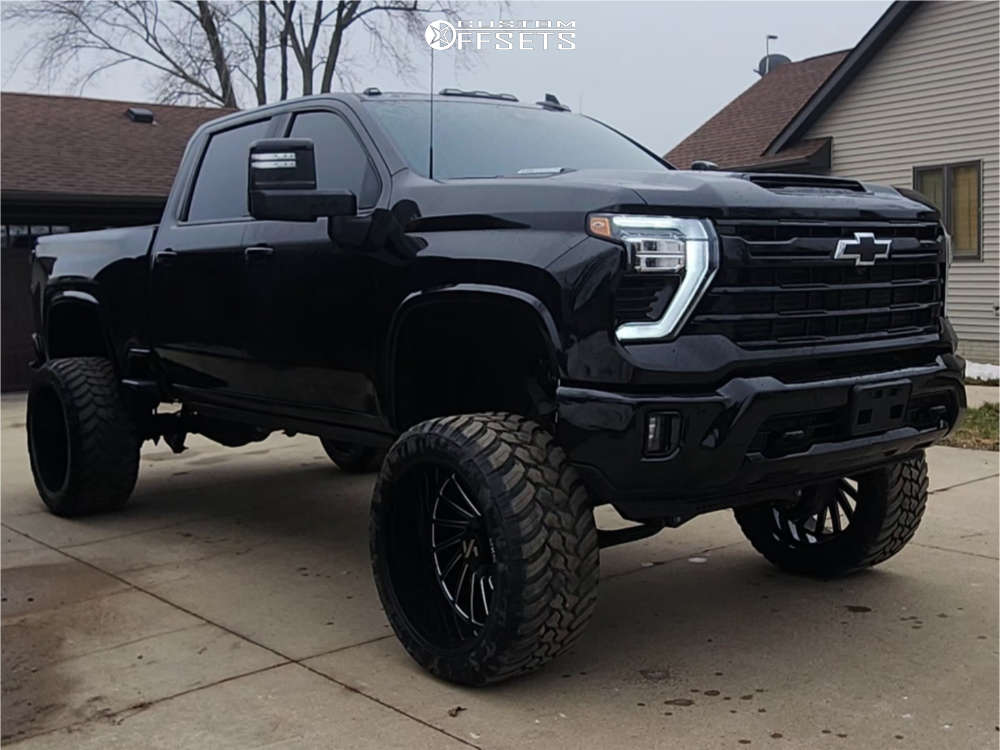 2024 Chevrolet Silverado 2500 HD with 26x14 -81 ARKON OFF-ROAD Caesar ...