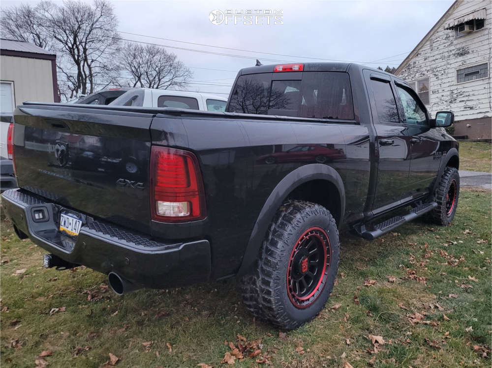 2017 Ram 1500 with 20x10 -18 XD Xd856 and 35/12.5R20 Versatyre MXT and ...