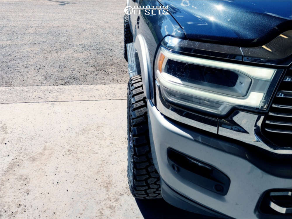 2021 Ram 2500 with 20x10 -18 Fuel Reaction and 35/12.5R20 Cooper ...