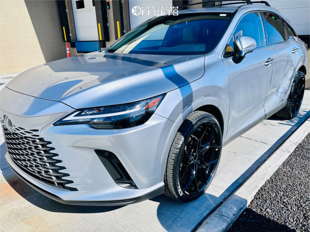 2024 Lexus RX350 with 24x10 20 Blaque Diamond Bd-f25 and 295/30R24 ...