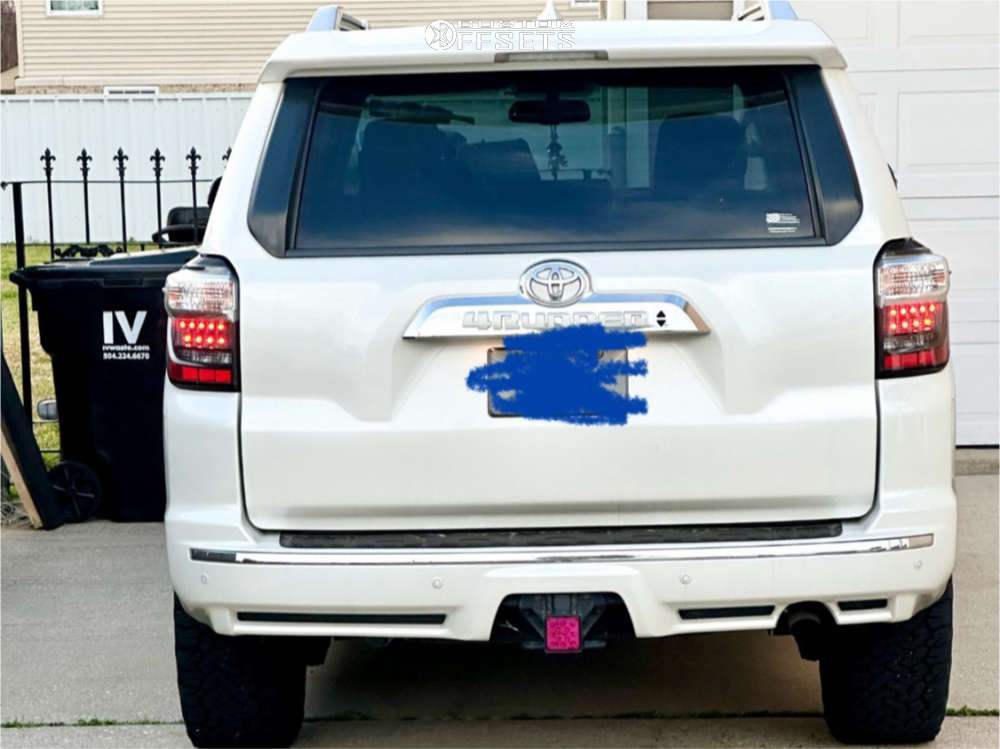 2018 Toyota 4Runner with 20x10 -18 Fuel Blitz and 285/60R20 BFGoodrich ...