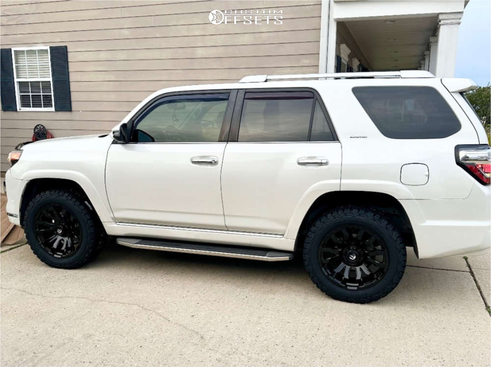 2018 Toyota 4Runner with 20x10 -18 Fuel Blitz and 285/60R20 BFGoodrich ...
