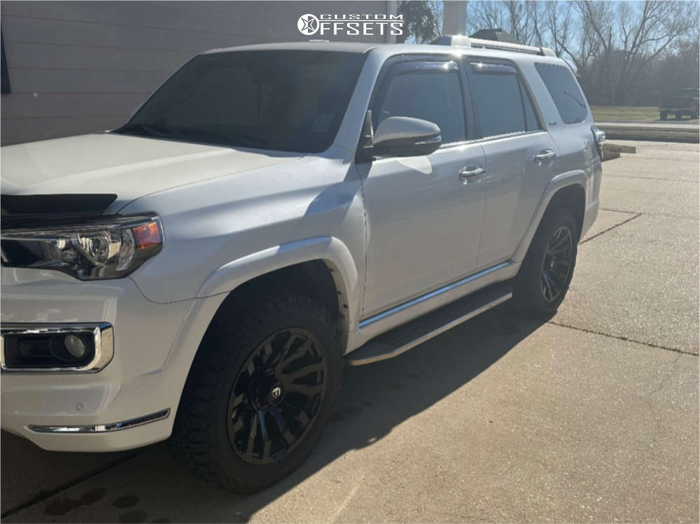 2018 Toyota 4Runner with 20x10 -18 Fuel Blitz and 285/60R20 BFGoodrich ...