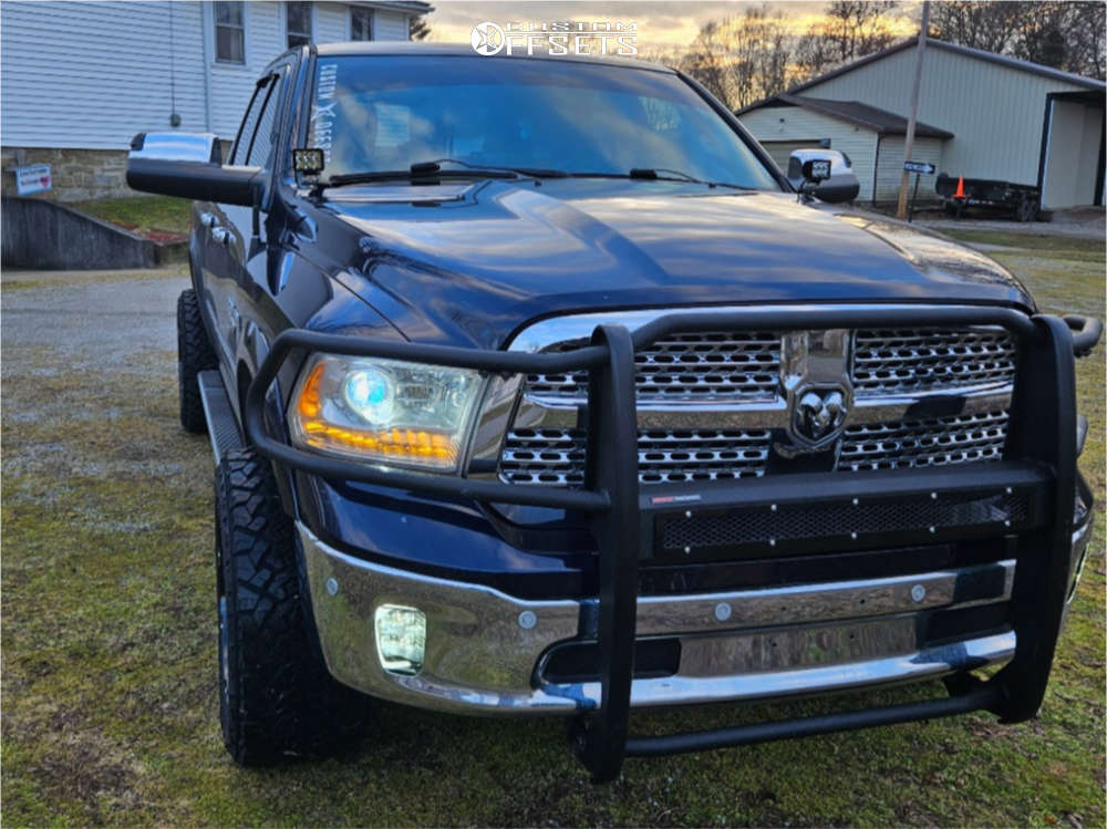 2014 Ram 1500 with 20x12 -51 Vision Prowler and 33/12.5R20 Venom Power ...