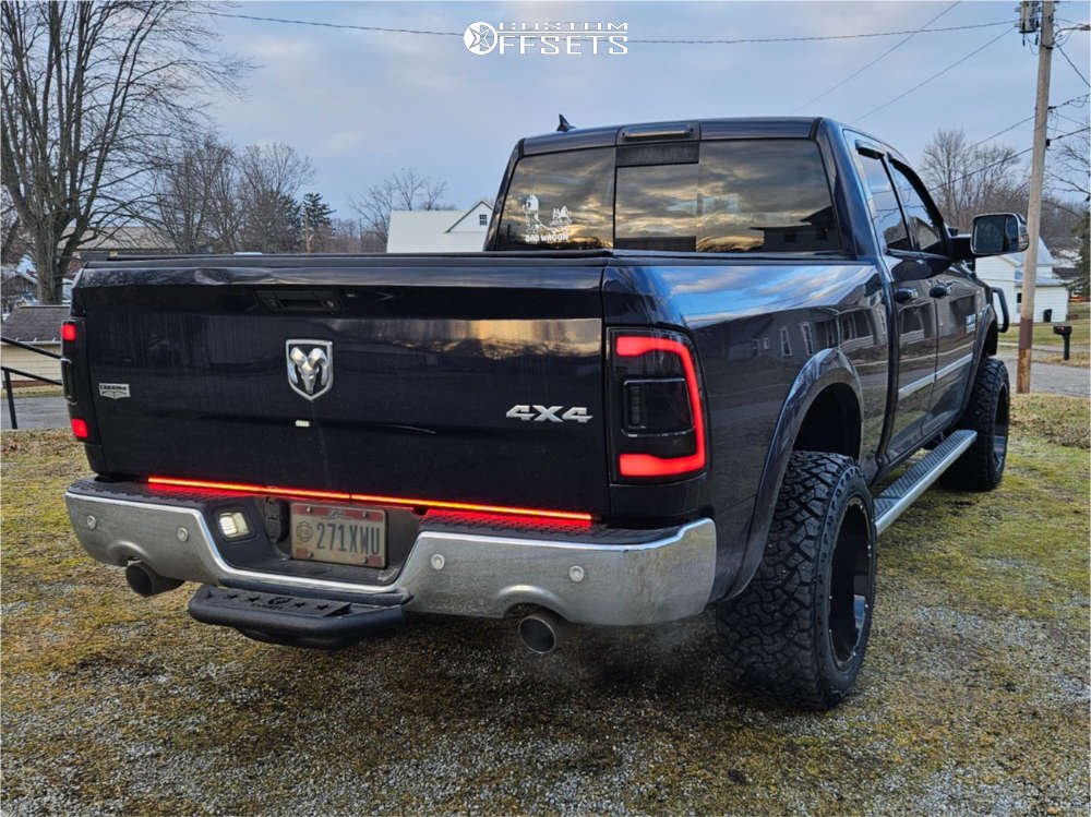 2014 Ram 1500 with 20x12 -51 Vision Prowler and 33/12.5R20 Venom Power ...