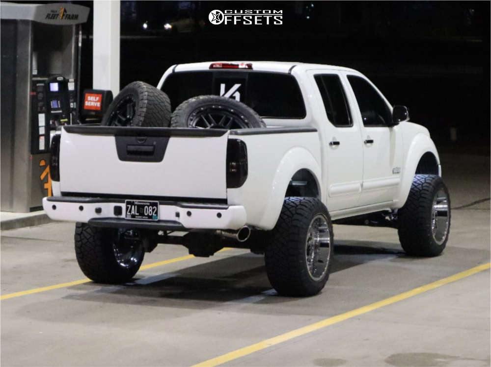 2019 Nissan Frontier with 20x12 -51 ARKON OFF-ROAD Caesar and 33/12 ...