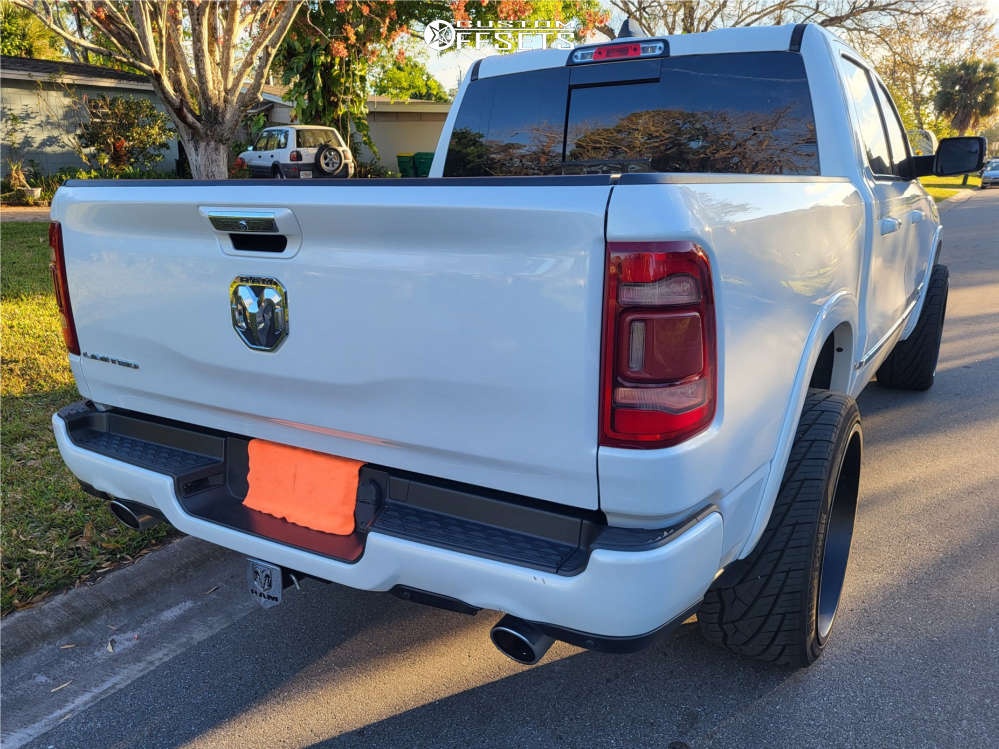 2019 Ram 1500 with 24x12 -51 Cali Offroad Rawkon and 305/35R24 Venom ...
