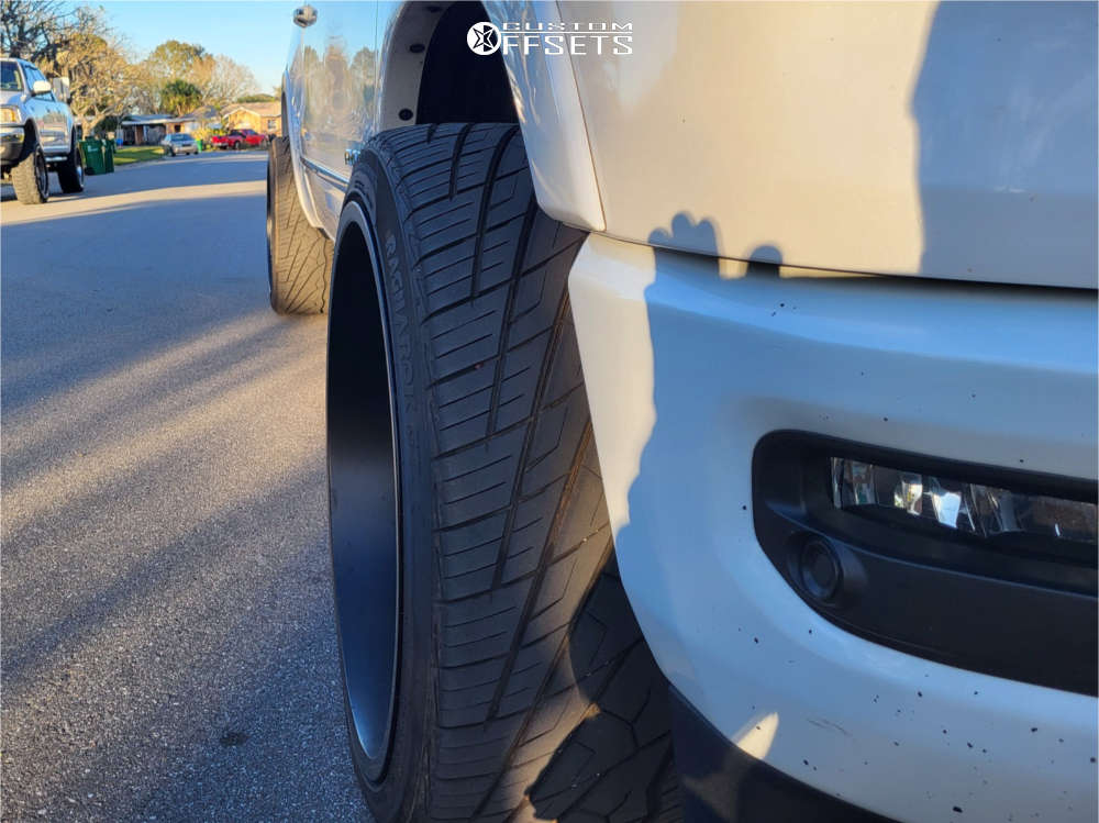 2019 Ram 1500 with 24x12 -51 Cali Offroad Rawkon and 305/35R24 Venom ...
