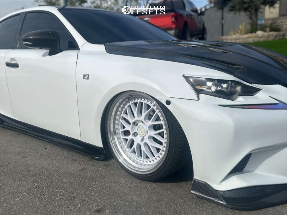 2014 Lexus IS350 with 18x9.5 35 ESR Sr01 and 225/25R18 Atlander AX-88 ...