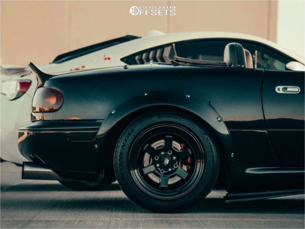 1994 Mazda Miata with 15x8 0 MST Time Attack and 145/20R15 Continental ...