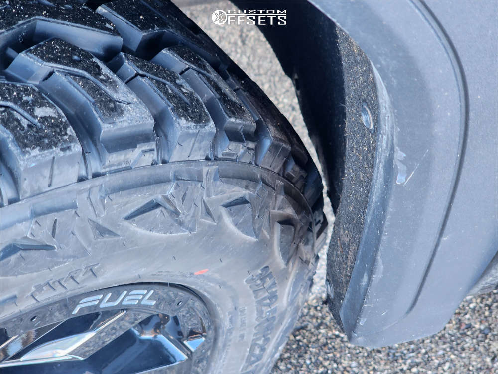 2022 GMC Sierra 3500 HD with 22x10 -18 Fuel Blitz and 35/12.5R22 ...