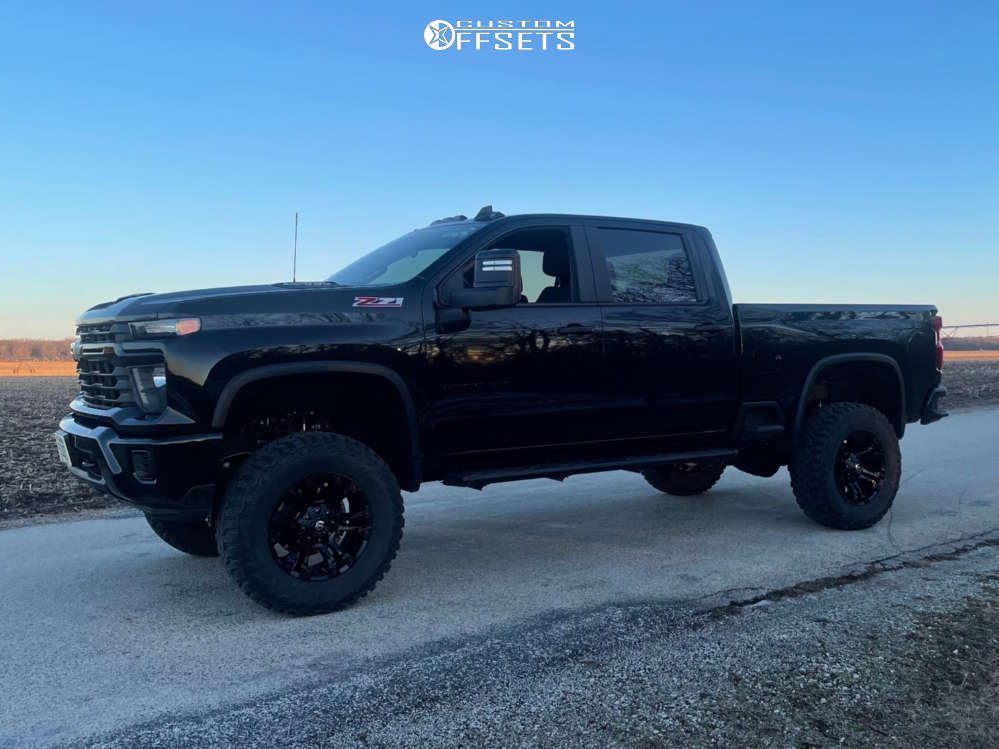 2024 Chevrolet Silverado 2500 HD with 20x9 1 Fuel Vapor and 37/12.5R20 ...