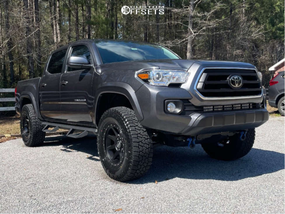 2023 Toyota Tacoma with 17x8.5 0 Icon Alloys Rebound and 235/80R17 ...
