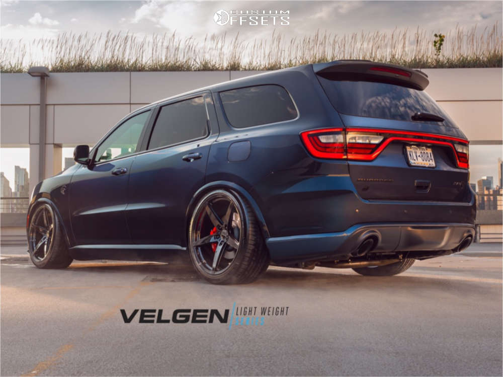 2021 Dodge Durango with 22x10.5 32 Velgen Classic5 V2 and 285/35R22 ...