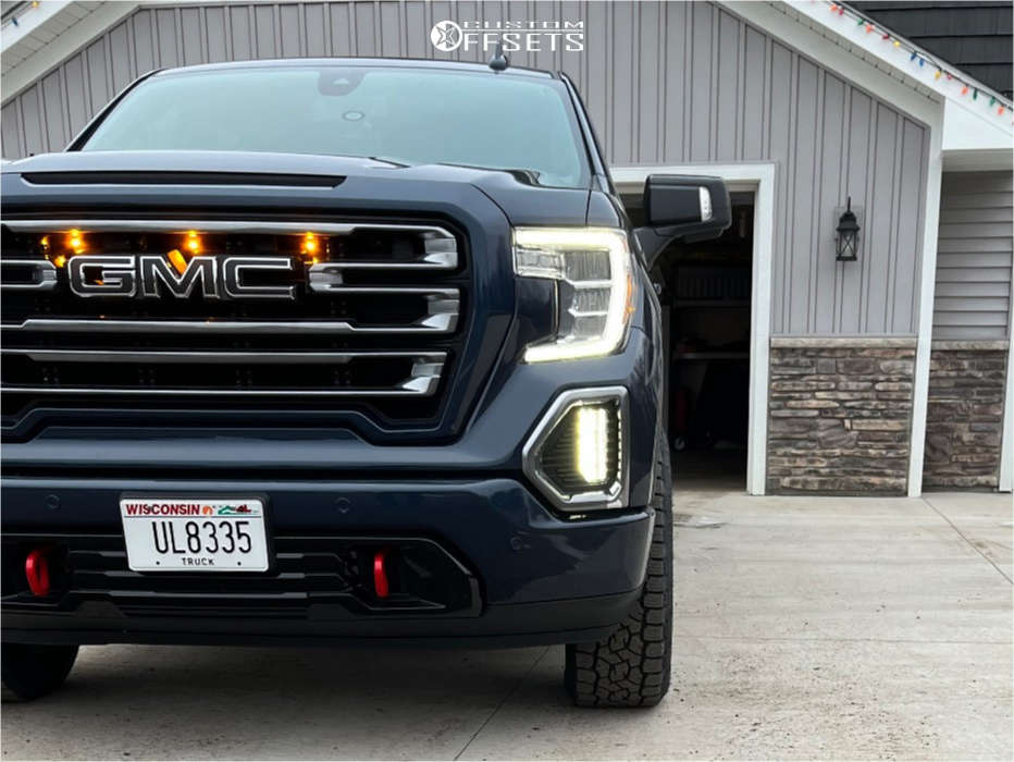 2020 GMC Sierra 1500 with 20x9 1 Fuel Rebar 6 and 275/60R20 Toyo Tires ...