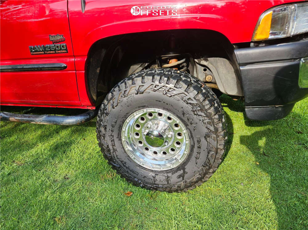 1998 Dodge Ram 2500 with 16x8 -20 Raceline Rockcrusher and 285/75R16 ...