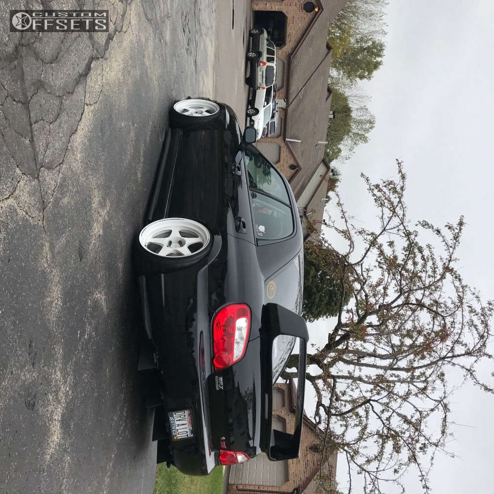 2005 Subaru WRX STI with 18x10.5 18 Desmond Regamaster and 225/35R18 ...