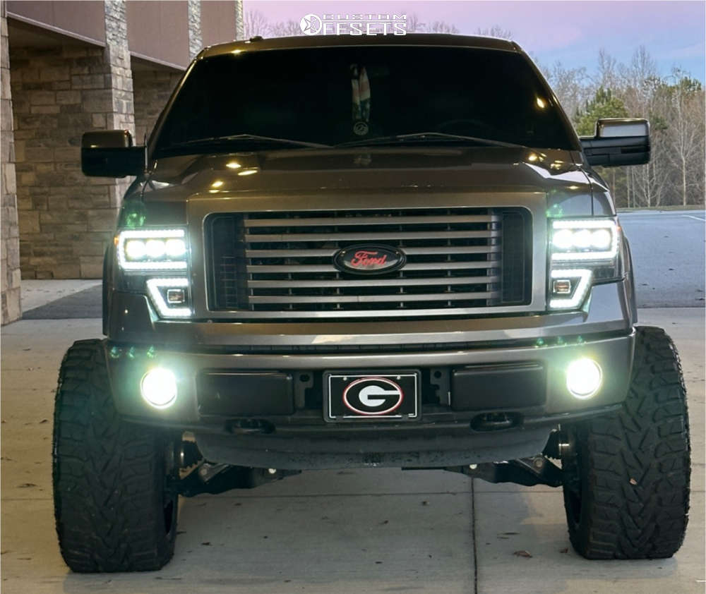 2011 Ford F-150 with 24x14 -81 ARKON OFF-ROAD Alexander and 36/14.5R24 ...