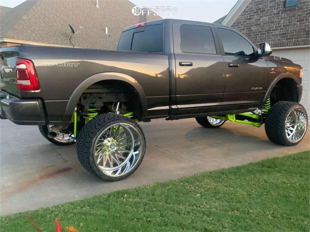 2021 Ram 2500 with 26x16 -101 Fittipaldi Offroad FTF506 and 35/15.5R26 ...