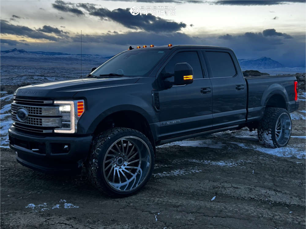 2019 Ford F-350 Super Duty with 26x14 -81 ARKON OFF-ROAD Caesar and 35/ ...