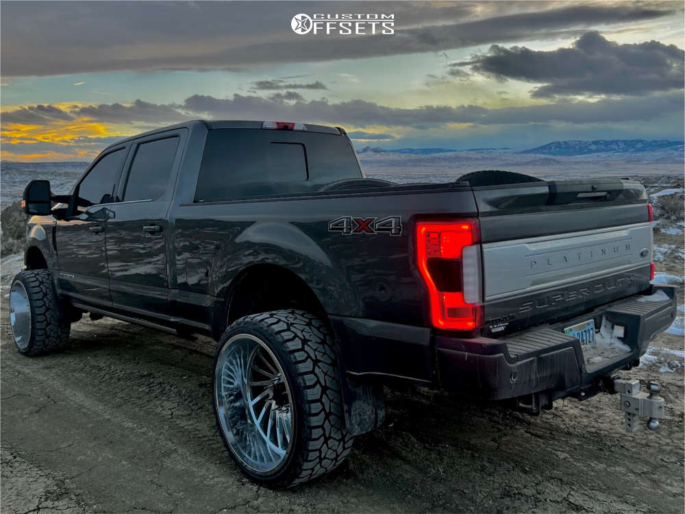 2019 Ford F-350 Super Duty with 26x14 -81 ARKON OFF-ROAD Caesar and 35/ ...