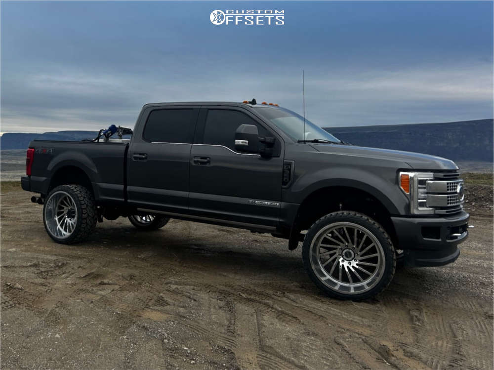 2019 Ford F-350 Super Duty with 26x14 -81 ARKON OFF-ROAD Caesar and 35/ ...