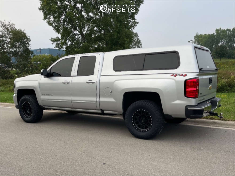 2019 Chevrolet Silverado 1500 with 17x8.5 0 Method Mesh and 285/70R17 ...