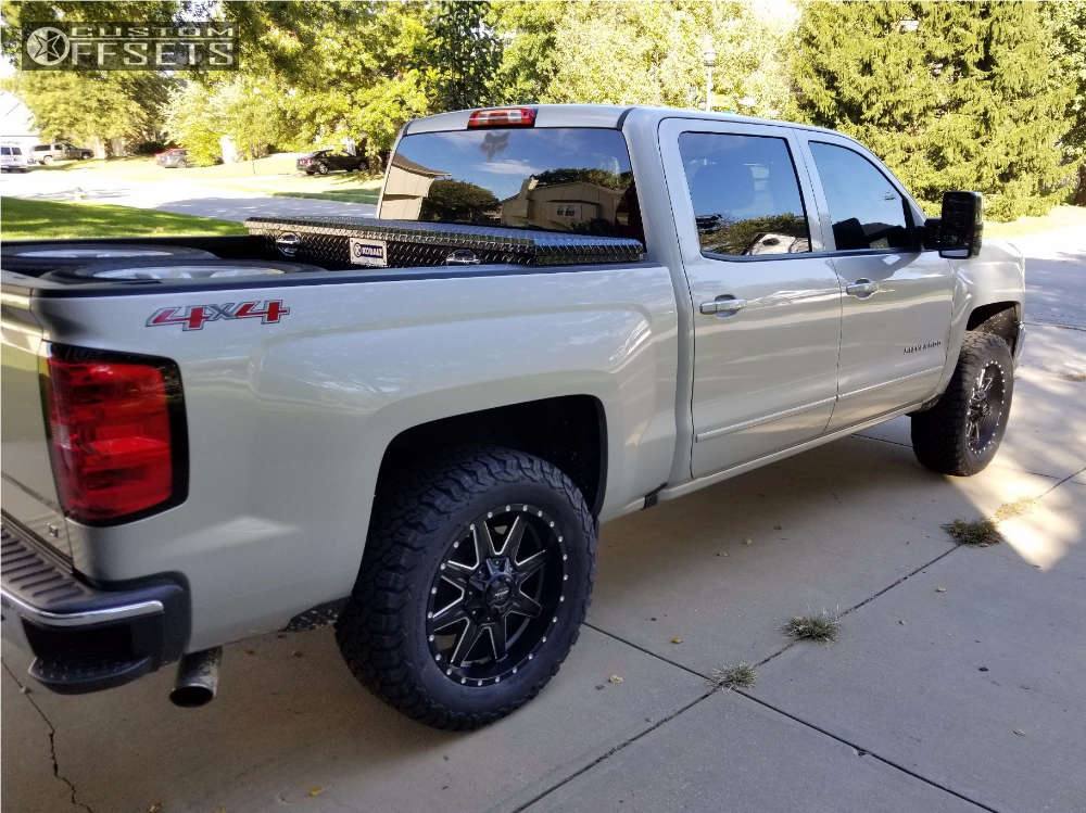 2017 Chevrolet Silverado 1500 with 20x9 0 Pro Comp Series 48 and 305 ...