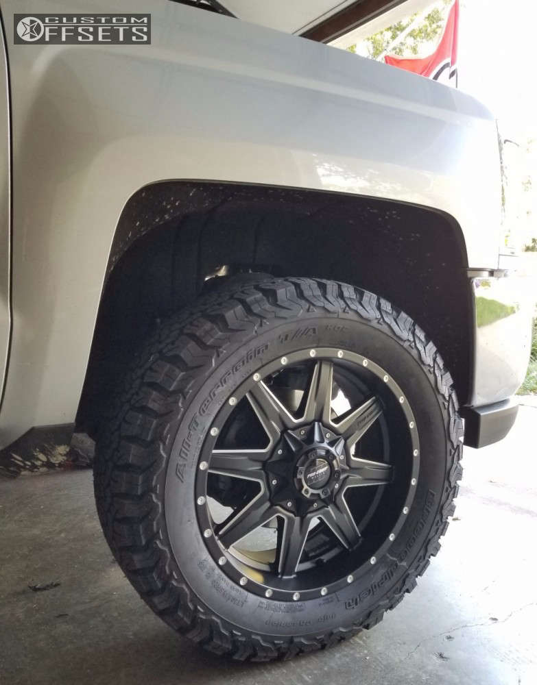 2017 Chevrolet Silverado 1500 with 20x9 0 Pro Comp Series 48 and 305 ...