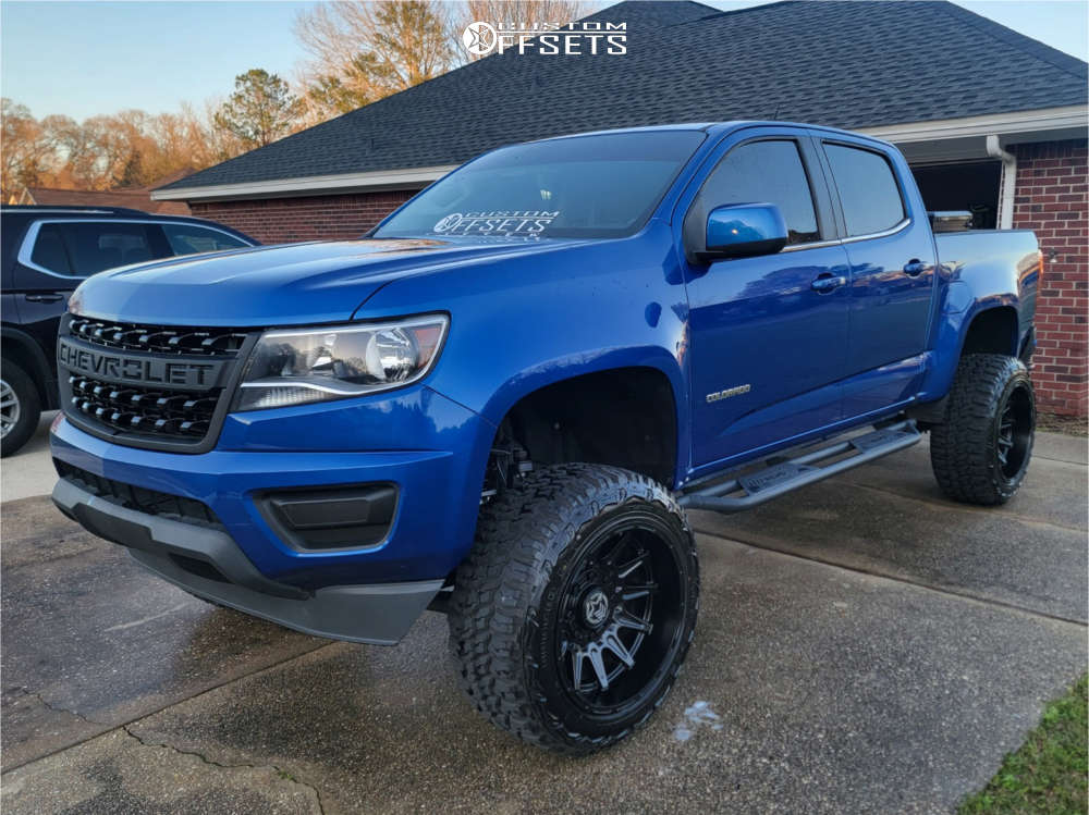 2020 Chevrolet Colorado with 20x12 -44 Anthem Off-Road Liberty and 33/ ...