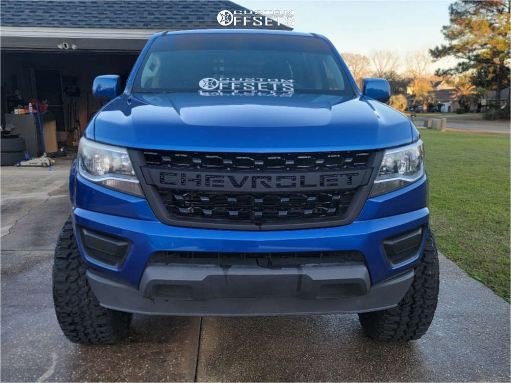 2020 Chevrolet Colorado with 20x12 -44 Anthem Off-Road Liberty and 33/ ...
