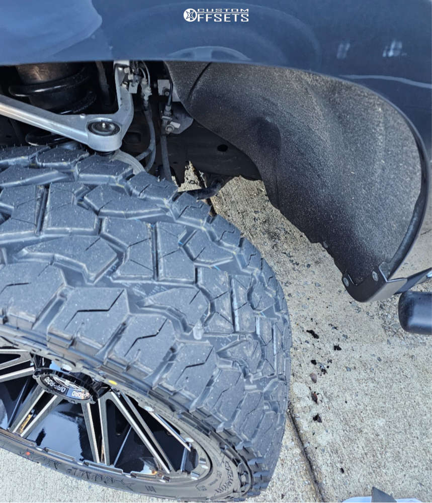 2020 Chevrolet Silverado 1500 with 22x10 -18 XF Offroad Xf-220 and 33/ ...