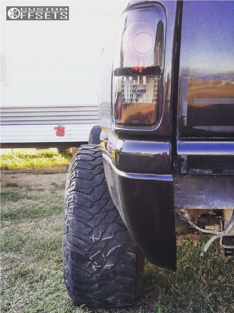 1997 Dodge Ram 1500 with 15x14 -88 Bart Wheels Super Trucker and 33/12 ...