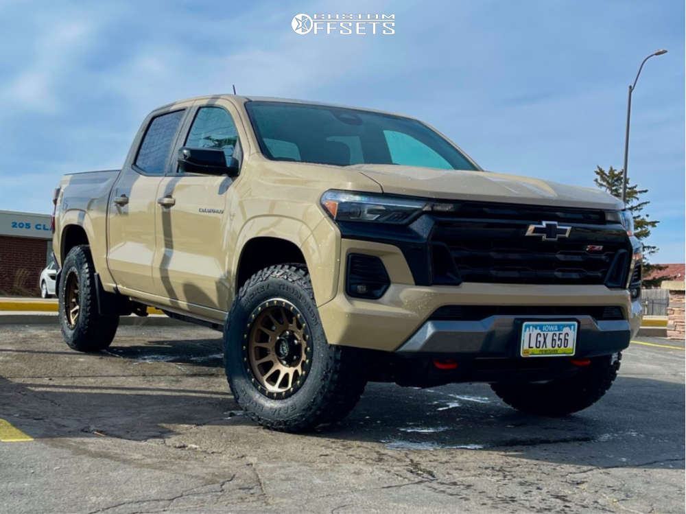 2023 Chevrolet Colorado with 17x9 0 Lock Offroad Wheels Yosemite and ...