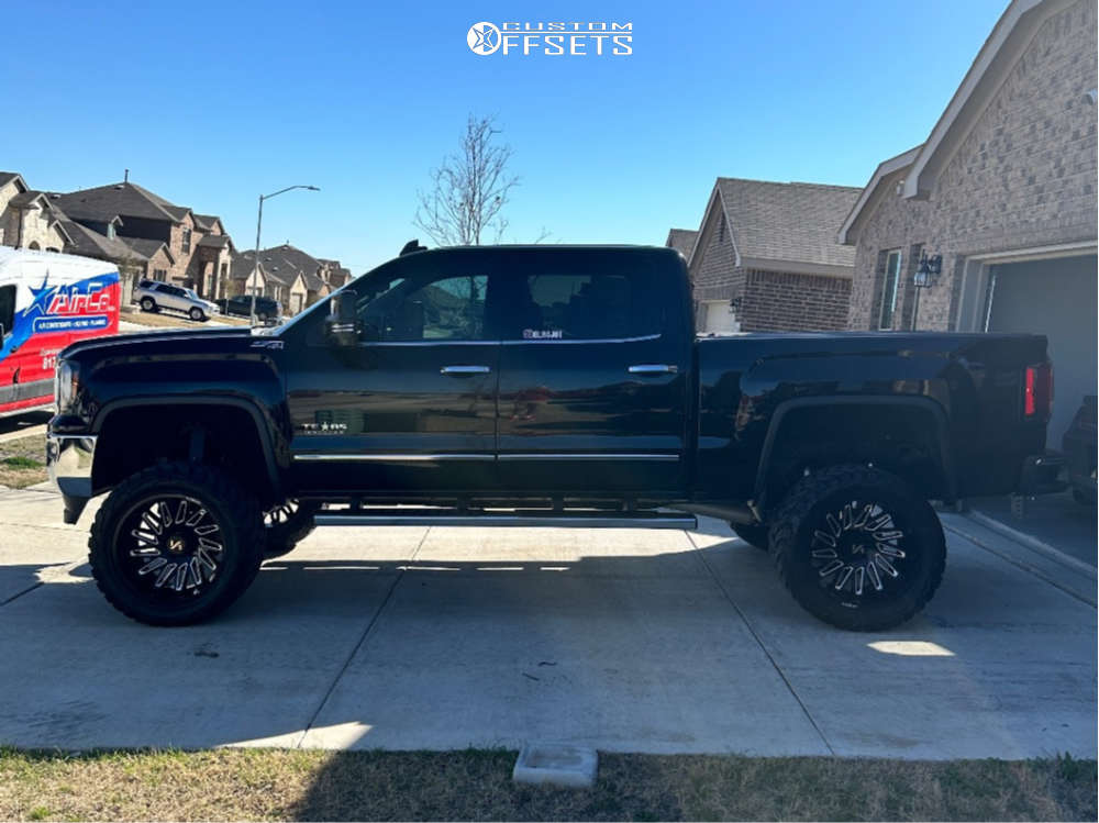 2016 GMC Sierra 1500 with 22x12 -51 ARKON OFF-ROAD Armstrong and 35/15 ...