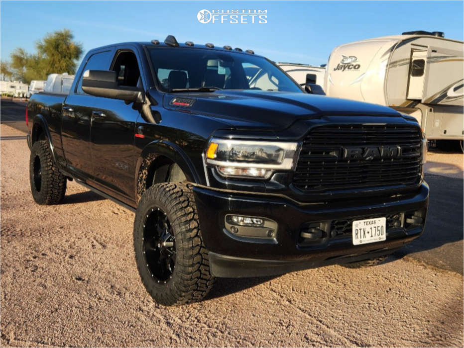 2021 Ram 2500 with 20x10 -25 Mayhem Warrior and 35/12.5R20 Radar ...