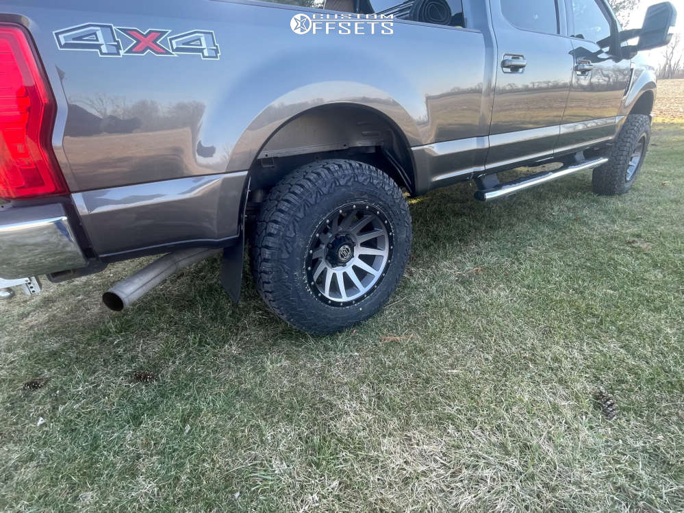 2018 Ford F-250 Super Duty with 20x10 -19 Icon Alloys Compression and ...