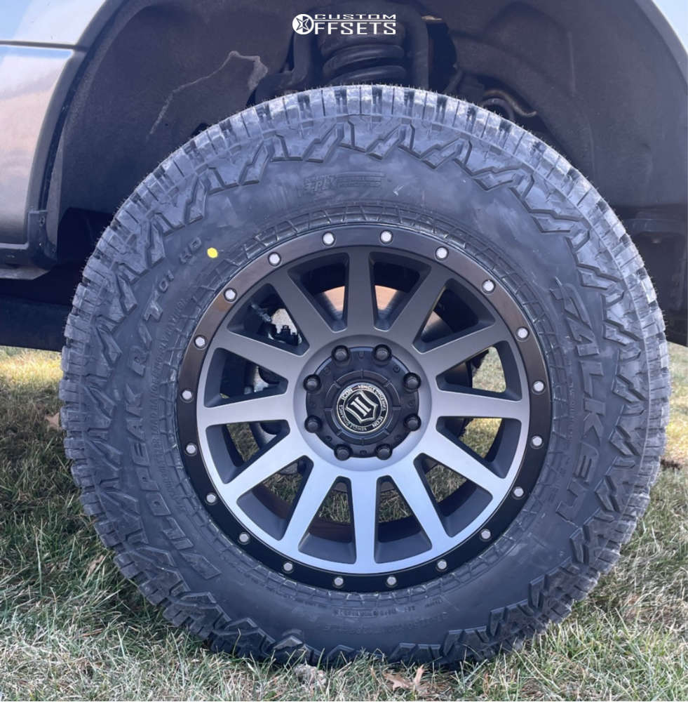 2018 Ford F-250 Super Duty with 20x10 -19 Icon Alloys Compression and ...