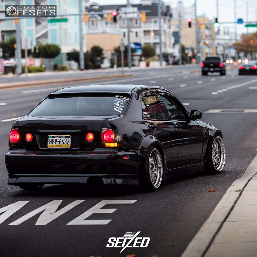 2001 Lexus IS300 with 18x9 35 ARC and 215/35R18 Nankang AS-1 and ...