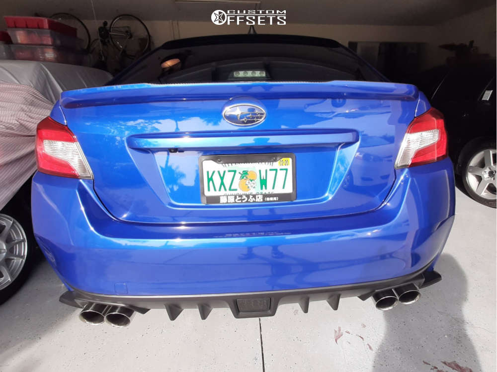 2019 Subaru WRX with 17x9 35 MST Mt01 and 235/45R17 Michelin Pilot ...