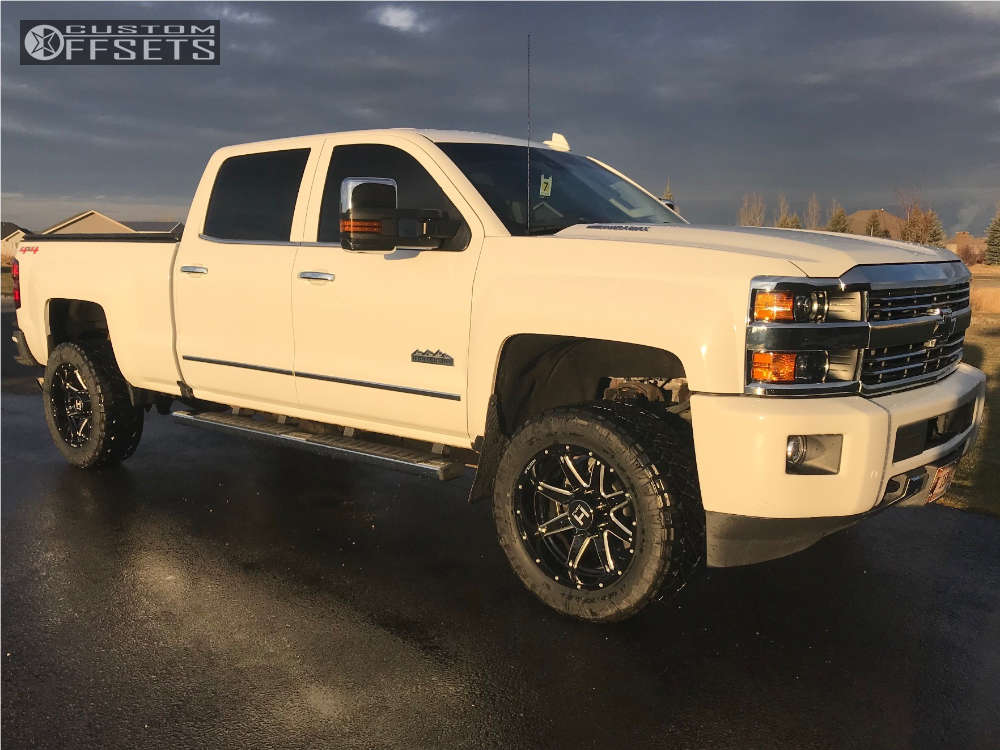 2016 Chevrolet Silverado 2500 HD with 20x10 -19 Hostile Alpha and 295 ...