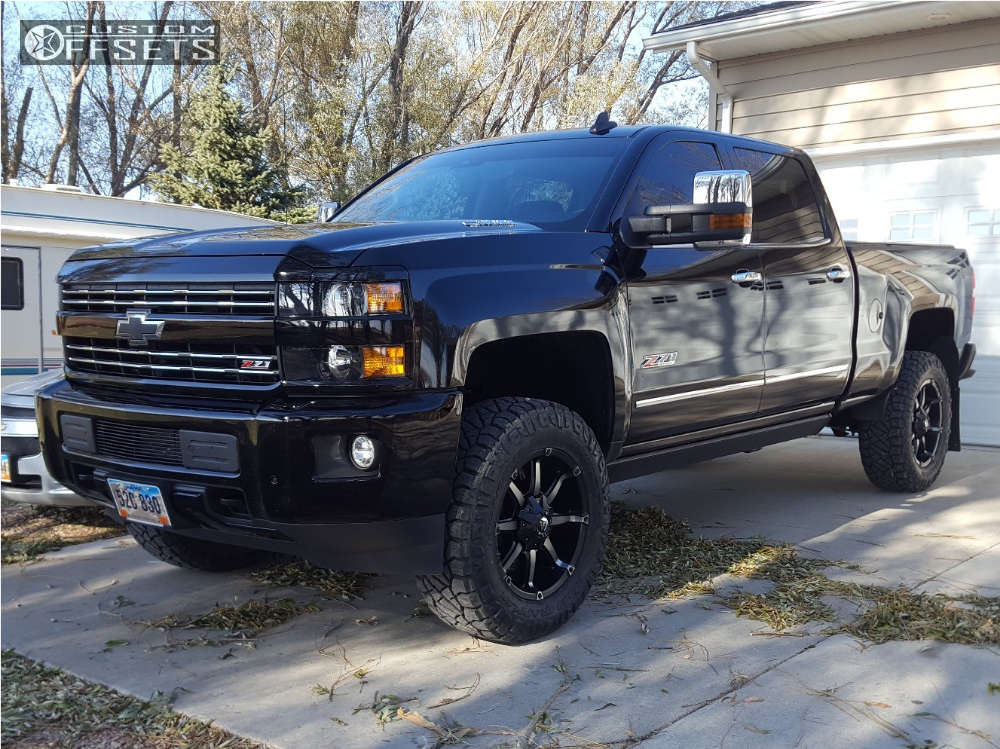 2016 Chevrolet Silverado 2500 HD with 20x9 20 Fuel Coupler and 295 ...