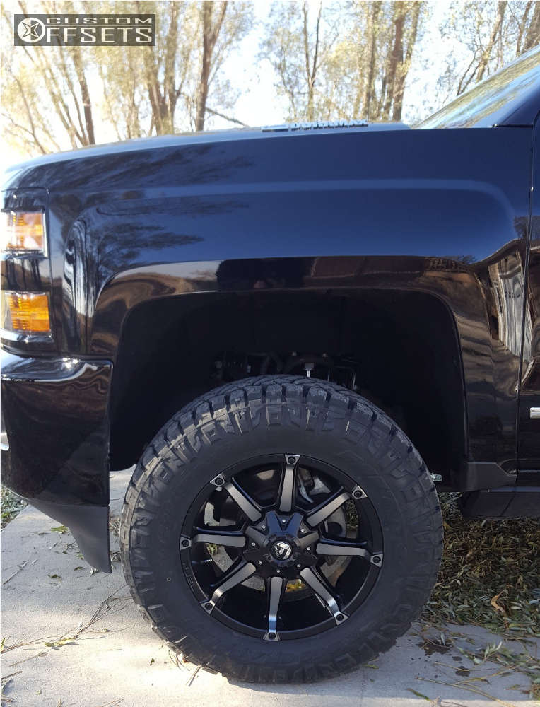 2016 Chevrolet Silverado 2500 HD with 20x9 20 Fuel Coupler and 295 ...