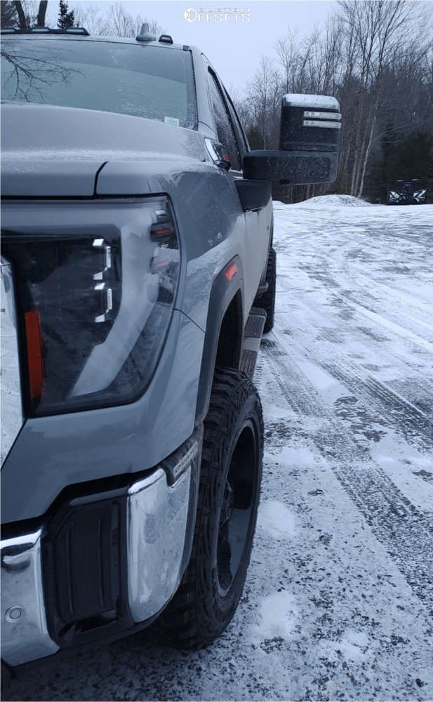 2024 GMC Sierra 2500 HD with 20x10 -19 Hardrock Affliction and 275 ...