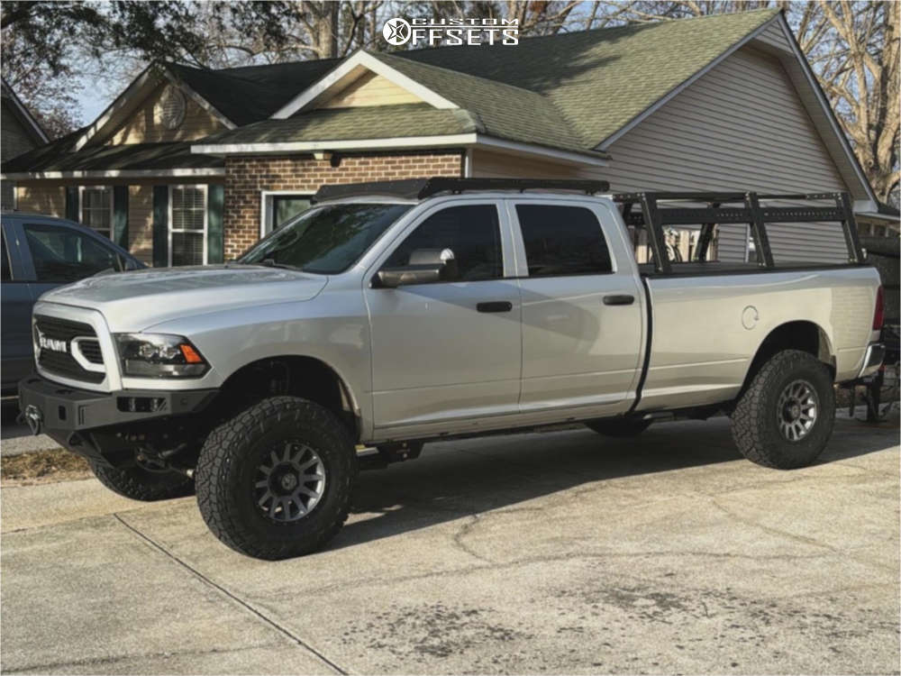 2016 Ram 2500 with 18x9 12 Icon Alloys Compression Hd and 37/12.5R18 ...