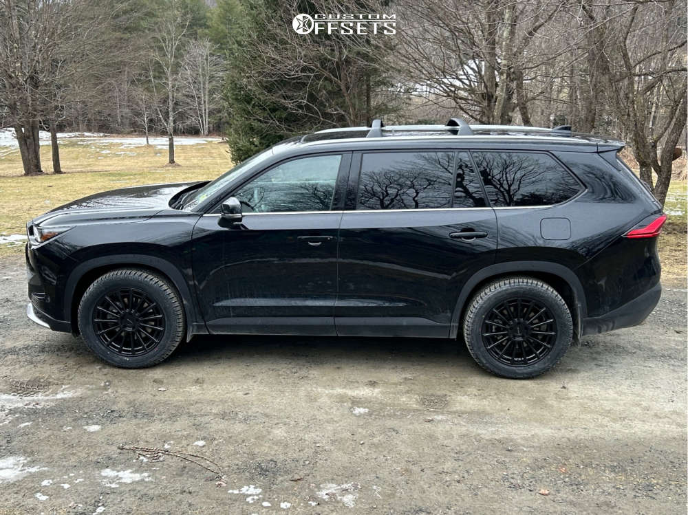 2024 Toyota Grand Highlander with 20x9 35 Niche Amalfi and 285/50R20 ...