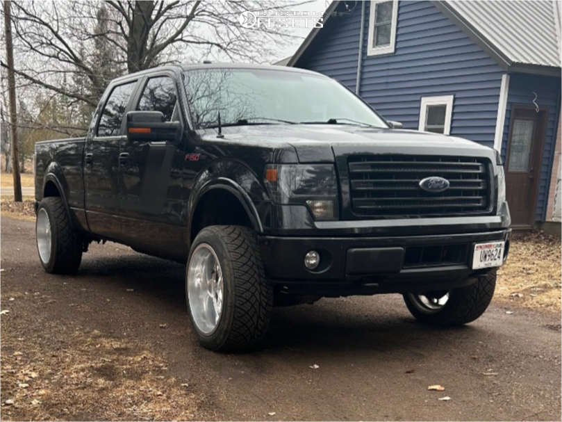 2014 Ford F-150 with 22x12 -51 Cali Offroad Sevenfold and 305/45R22 ...