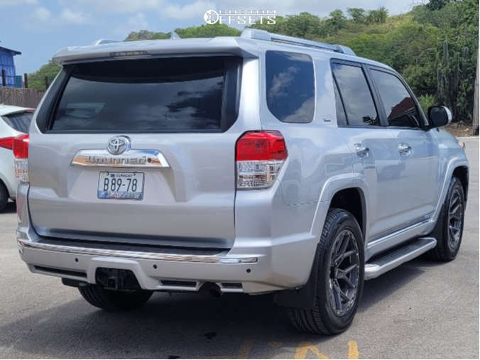 2013 Toyota 4Runner with 20x9 12 Rock Trix RT107 and 275/55R20 Aoteli ...