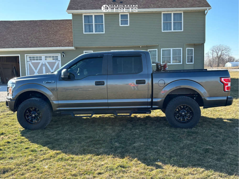 2020 Ford F-150 with 17x9 2 Fuel Sledge and 285/70R17 Toyo Tires Open Country A/t Iii and ...